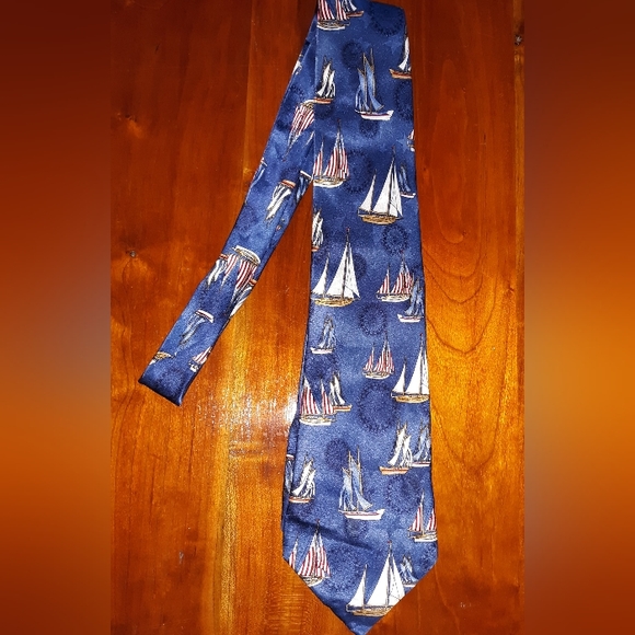 Tango by Max Raab | Accessories | Tango By Max Raab Nautical Silk Tie ...